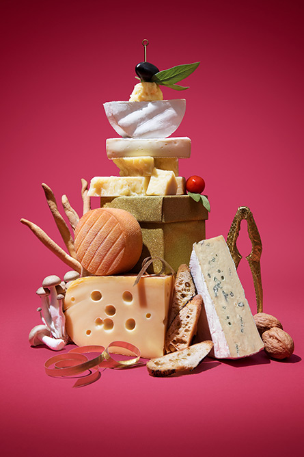 Savoury cheese tower | Cheesebar