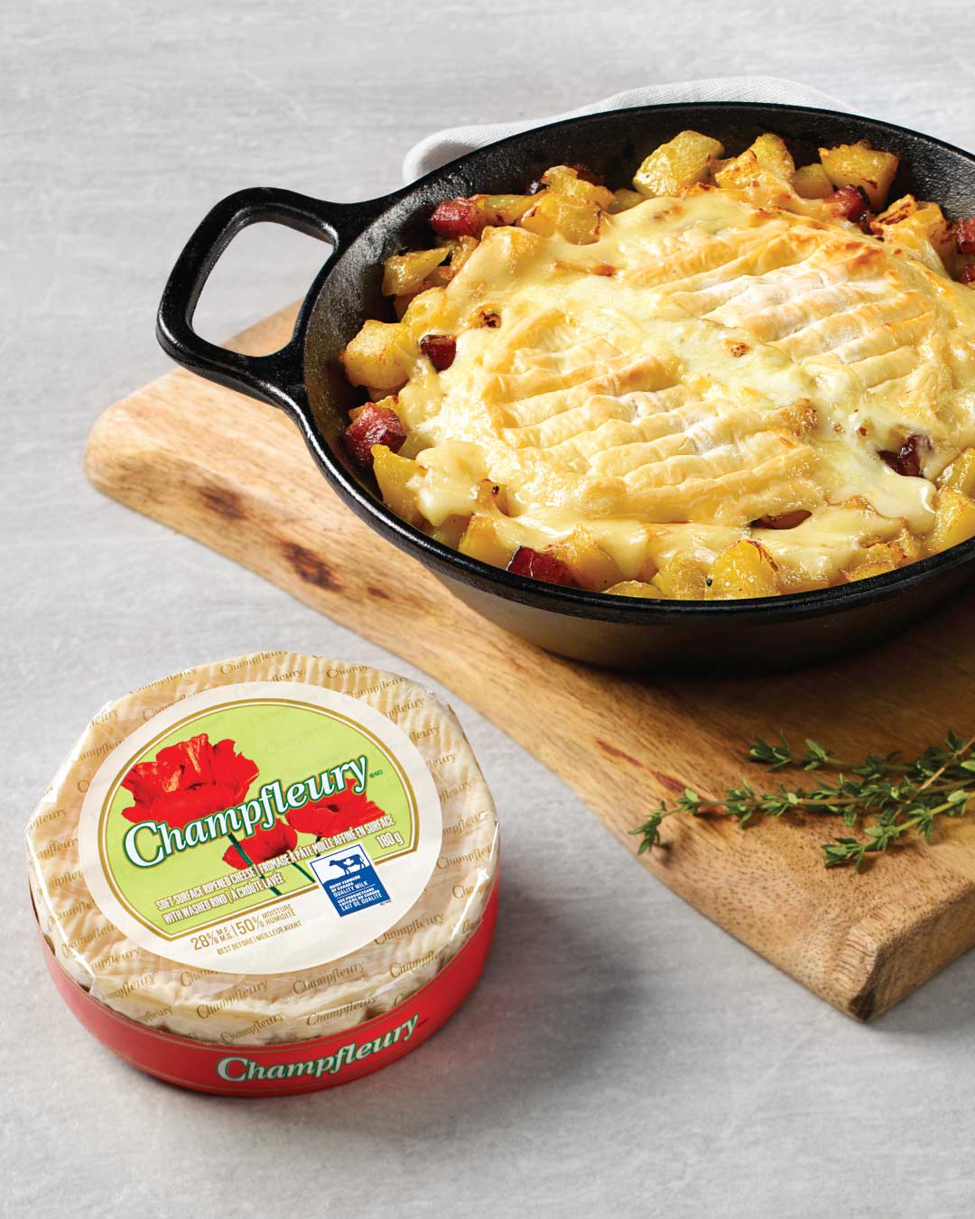 Champfleurette (Tartiflette with Champfleury cheese ) | Cheesebar